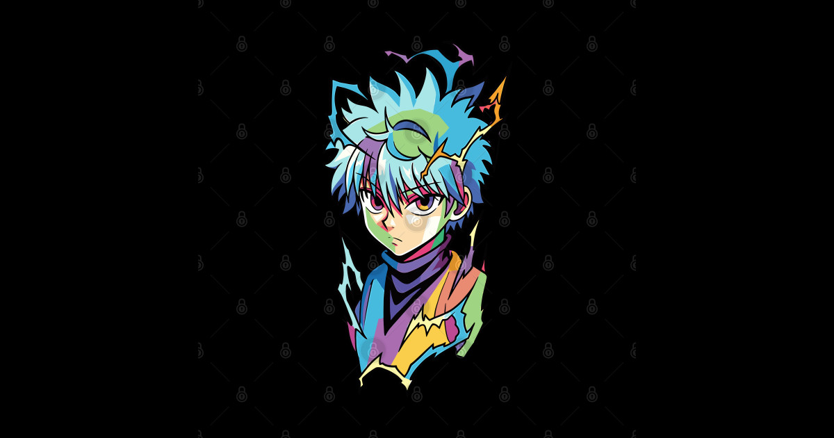 Killua - Hunter x Hunter Pop Art - Killua - Sticker | TeePublic
