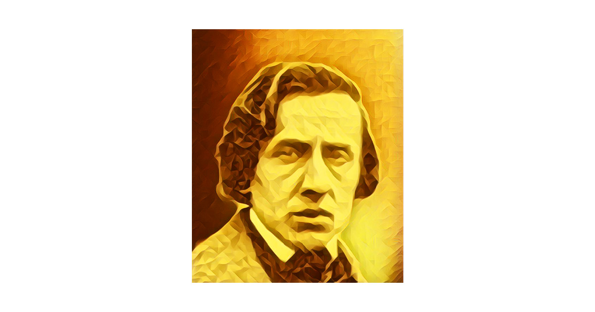 Frédéric Chopin Golden Portrait | Frédéric Chopin Artwork 8 - Frederic ...