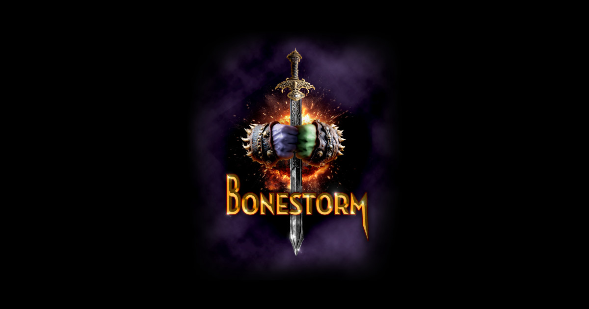BONESTORM - Bonestorm - Pin | TeePublic