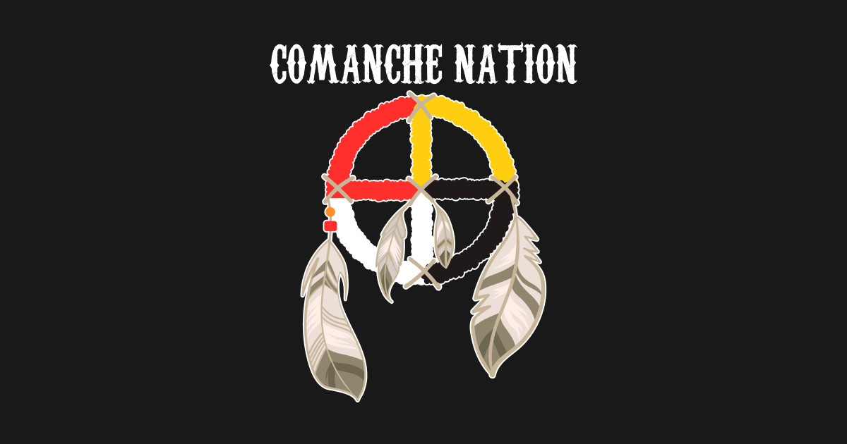 Comanche Nation Native American Indian Medicine Wheel - Comanche - T ...