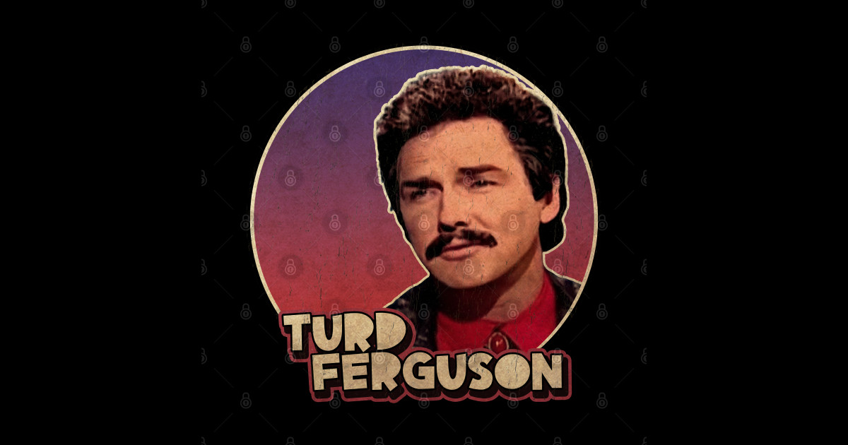 Turd Ferguson Retro Vintage - Norm Macdonald - Sticker | TeePublic