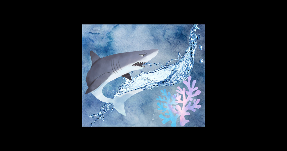 the power shark - Power Shark - Sticker | TeePublic