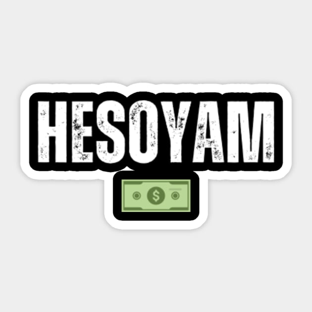 HESOYAM - GTA San Andreas cheatcode - Gta - Sticker | TeePublic