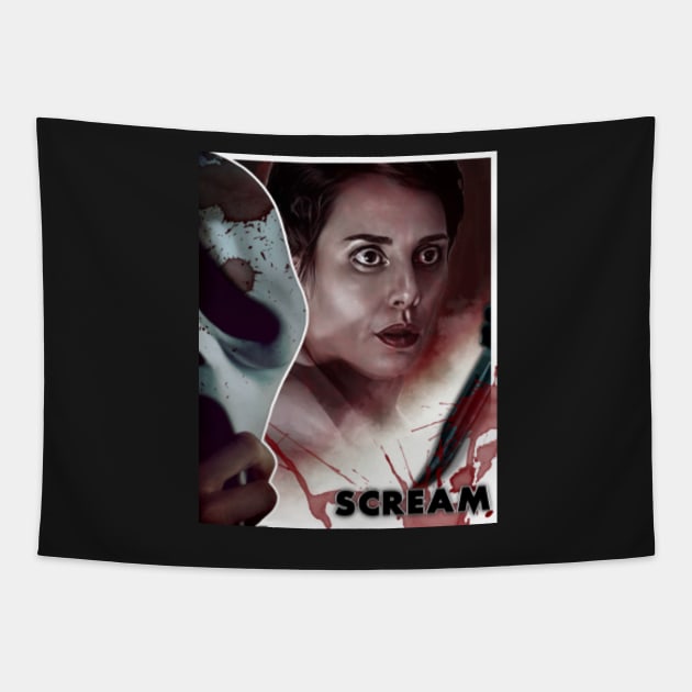 Scream 2 - Nancy Loomis aka Debbie Salt - Scream - Tapestry | TeePublic