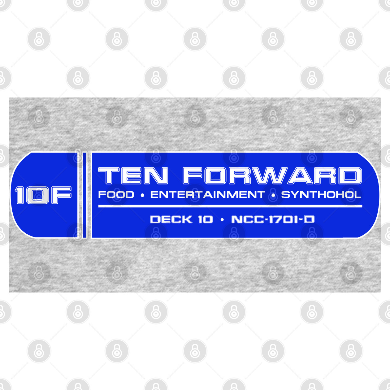 Ten Forward - Star Trek - T-Shirt | TeePublic