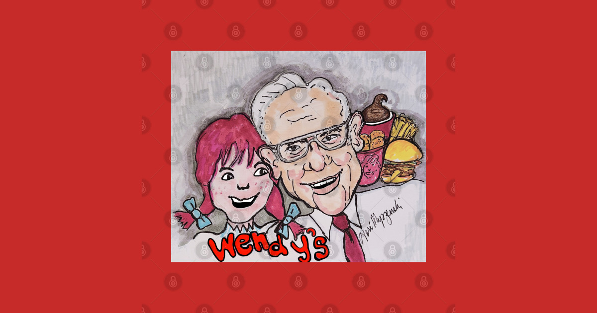 Wendys Fast Food Restaurant - Wendys Fast Food Restaurant - T-Shirt ...