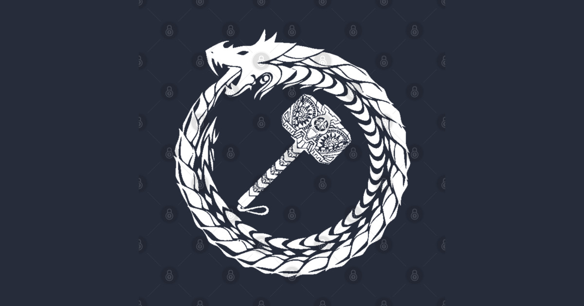 Jörmungandr - Viking - T-Shirt | TeePublic