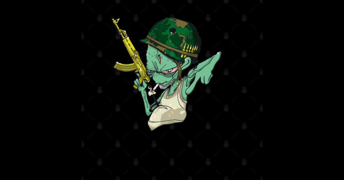Warzone Alien Wanna See My Loadout? - Alien - Sticker | TeePublic