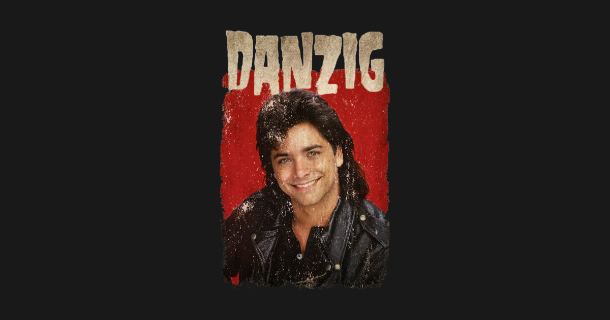 Danzig Retro Limitied Art - John Stamos - T-Shirt | TeePublic