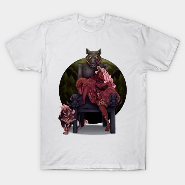 Female orc, ogre, pig,boar, female, queen, ruler, hyena, animal ...