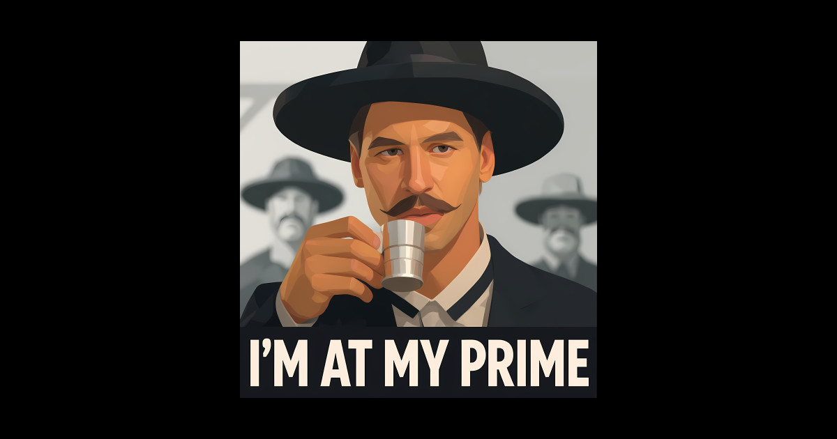 Prime Doc Holliday - Doc Holliday - Sticker | TeePublic