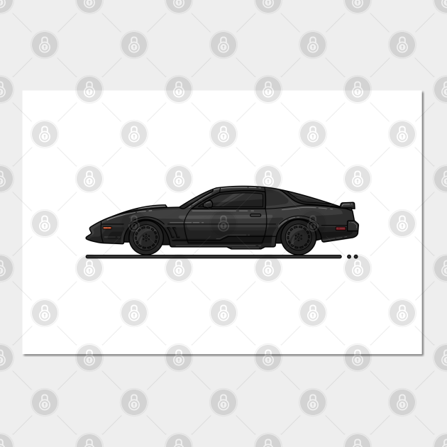 KITT Knight Rider - Kitt Knight Rider - Posters and Art Prints | TeePublic