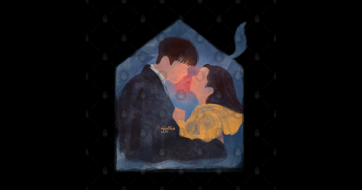 My rommate is a gumiho FANART 01 - Kdrama Fanart - Sticker | TeePublic