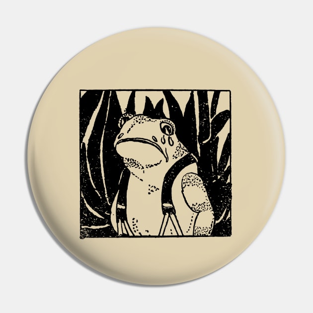 Vintage Sad Looking Crying Frog Meme - Weeping Frogge in Suspender ...