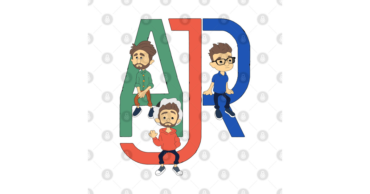 AJR Cartoon - Ajr Merch - T-Shirt | TeePublic