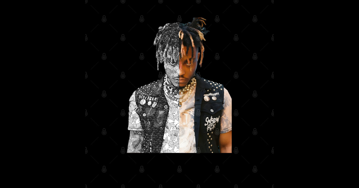 Juice Wrld Line Art - Juice Wrld - Sticker | TeePublic