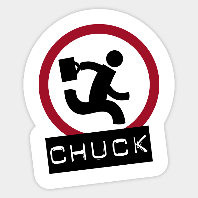 chuck - Chuck - Sticker | TeePublic