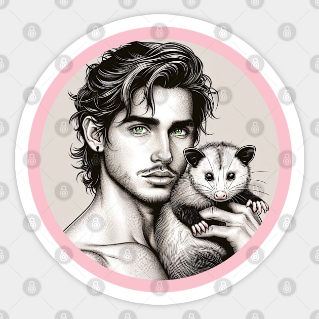The Wild One - Opossum Lover - Sticker | TeePublic