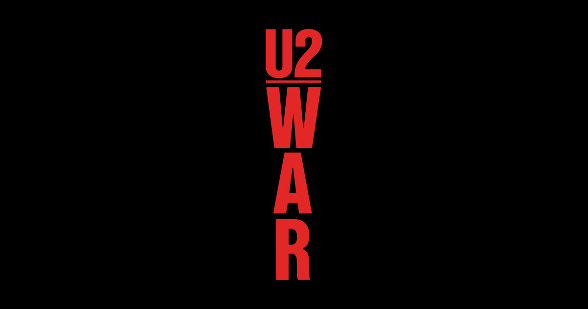 U2 War Logo - U2 - Sticker | TeePublic