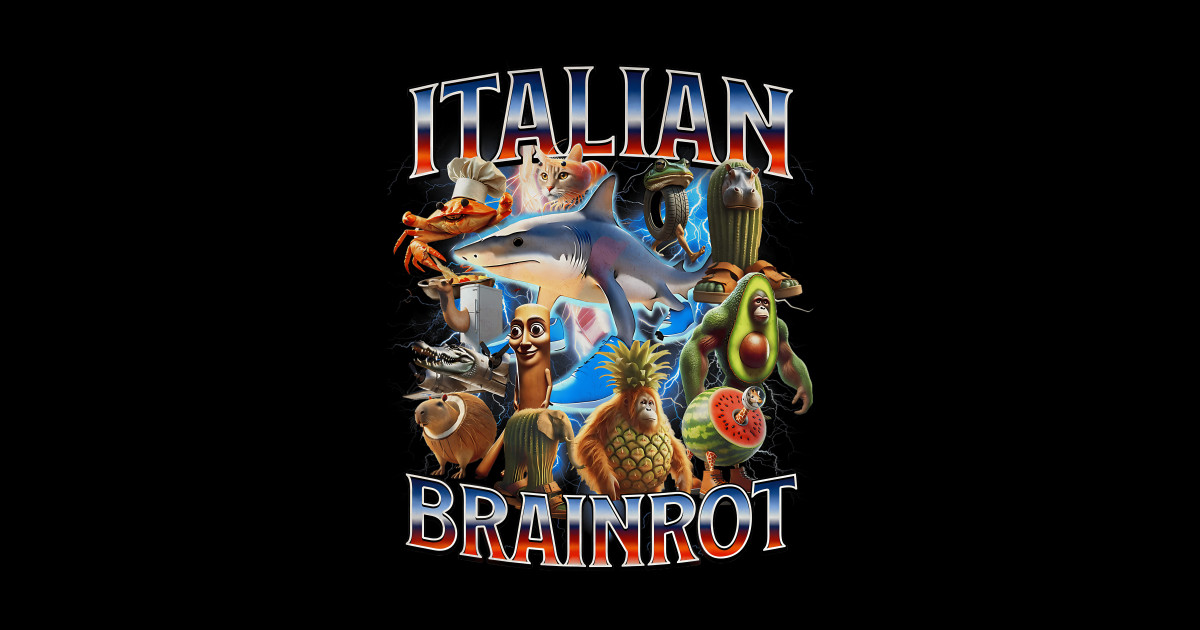 Tralalero Tralala Italian Brainrot - Funny Italian Meme - Socks | TeePublic
