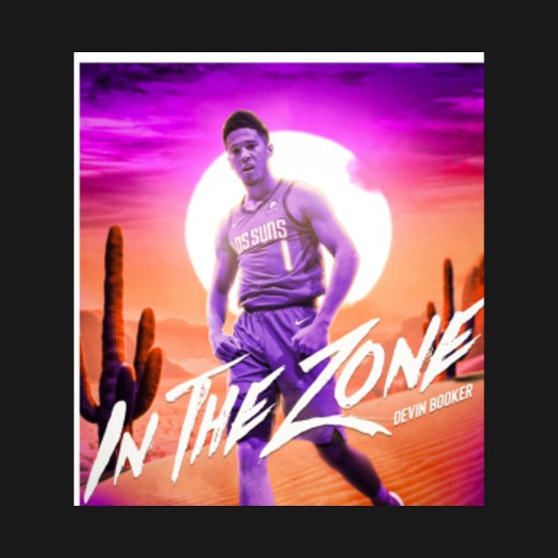 Devin Booker Broken Nose Playoff Basketball Fan - Devin Booker - T ...