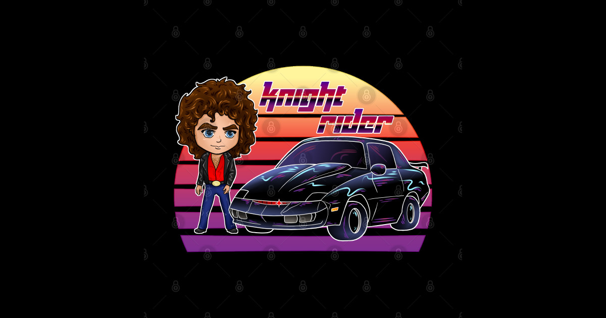 Knight Duo - Knight Rider - Sticker | TeePublic