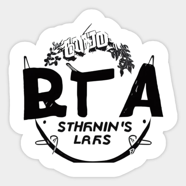 B T A logo - Bta Logo - Sticker | TeePublic