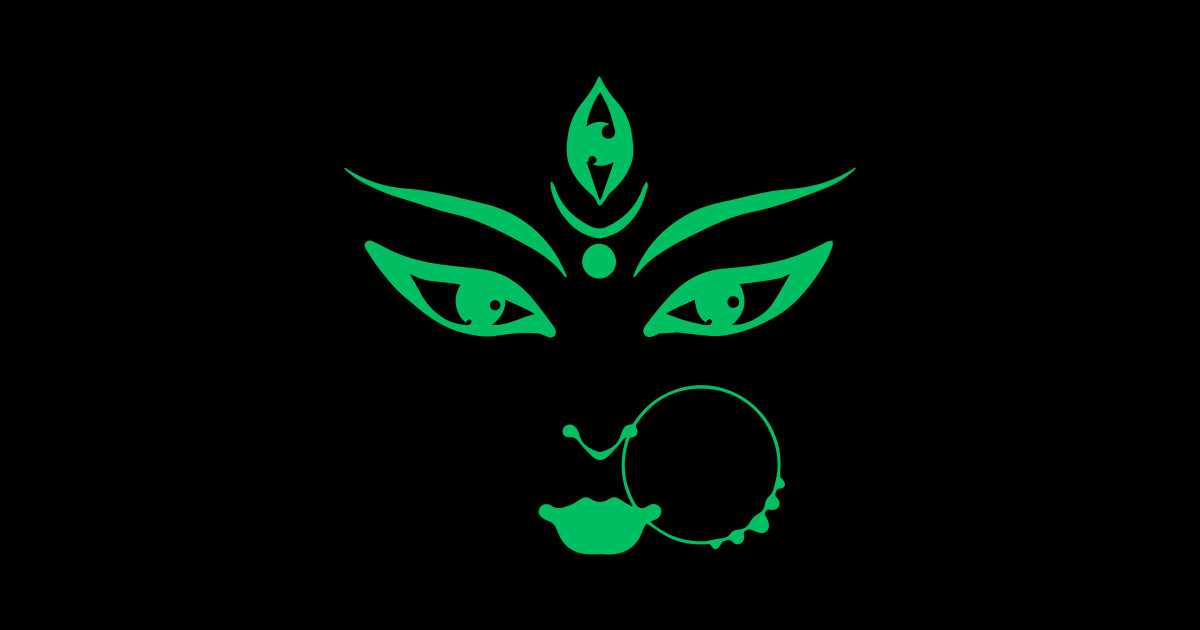 Indian Spiritual Devi Goddess - Feminine - Sticker | TeePublic