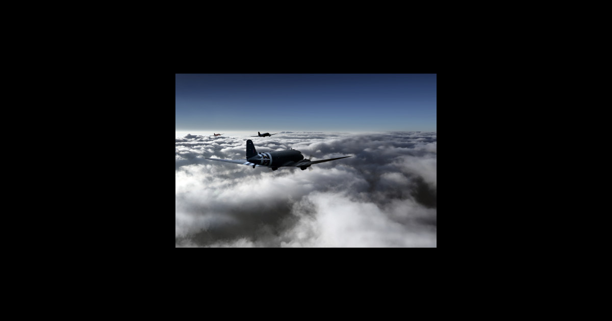 Airborne - Douglas C47 - Sticker | TeePublic