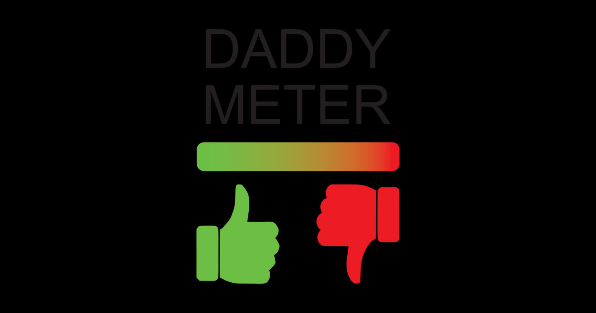Daddy Meter - Neverafter - Sticker | TeePublic