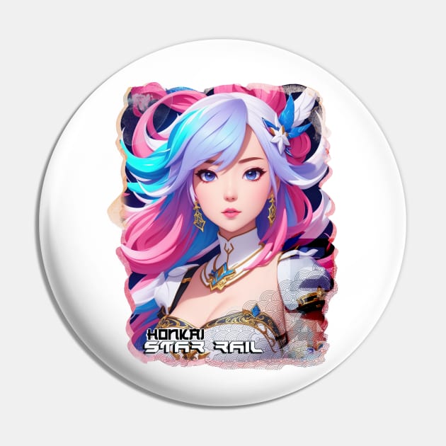 Honkai: Star Rail - Honkai Star Rail - Pin | TeePublic