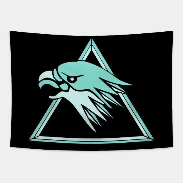 Tally Hawk in the logo for the 80's animated series, Silverhawks ...