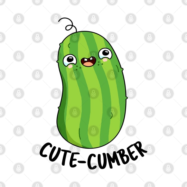 CuteCumber Cute Cucumber Pun - Cucumber Pun - T-Shirt | TeePublic