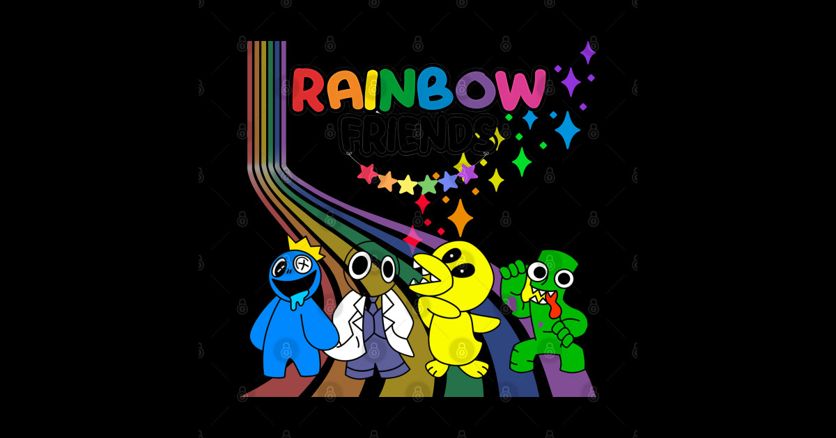 Rainbow friends - Rainbow Friends - Sticker | TeePublic