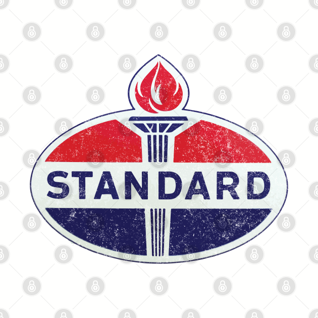 Standard Oil - vintage logo - Standard Oil - Pin | TeePublic