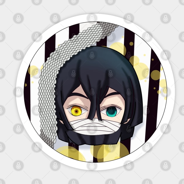 Chibi Obanai - Chibi - Sticker | TeePublic