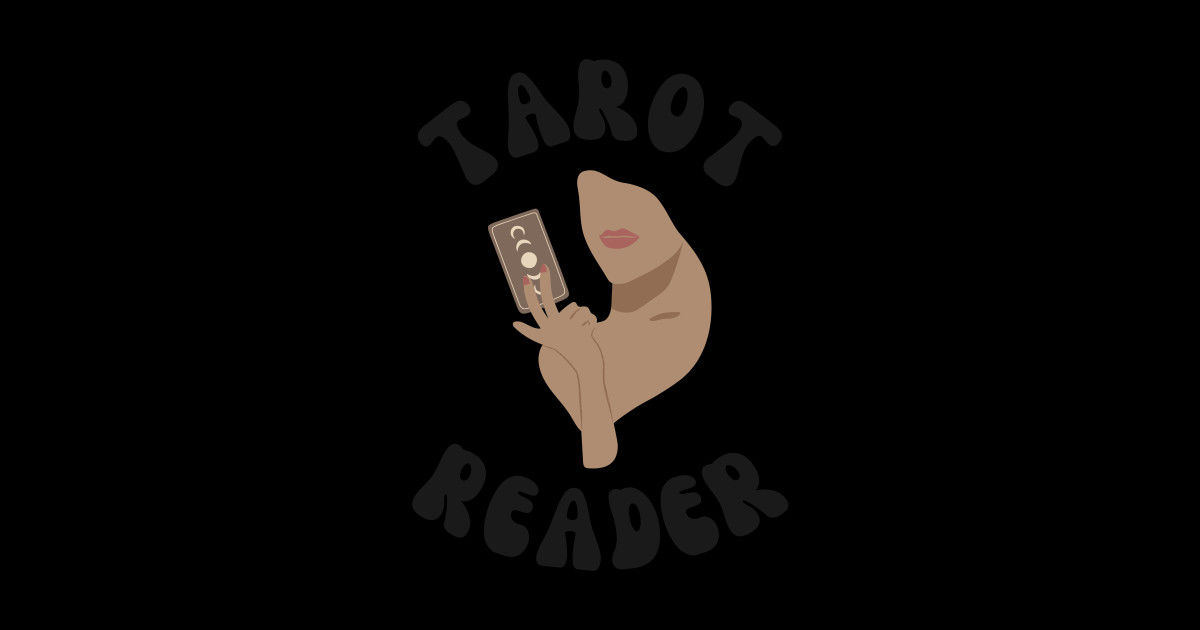 Tarot Reader - Tarot Card Reader - Sticker | TeePublic