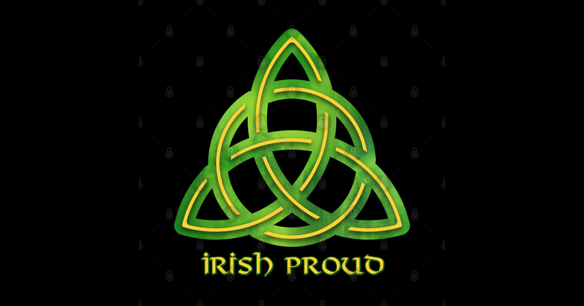 Irish Proud - Irish - Sticker | TeePublic