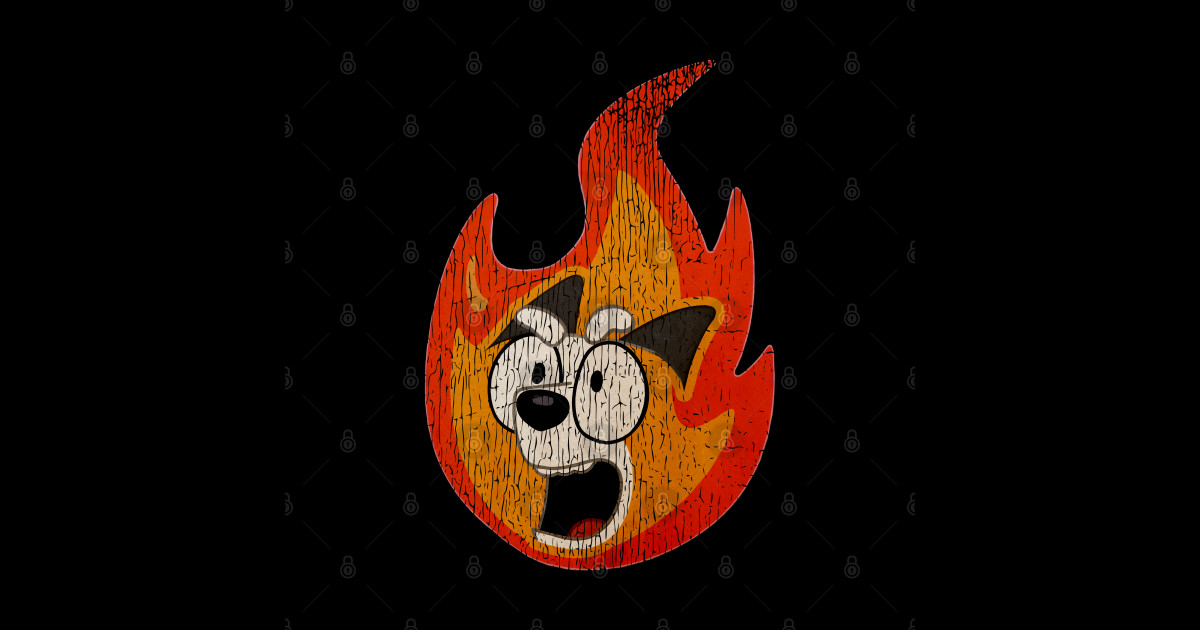 Muffin Angry - Vintage - Bluey - T-Shirt | TeePublic