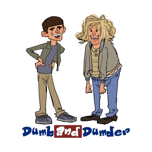 Dumb and Dumber Fan Art - Dumbanddumber - T-Shirt | TeePublic