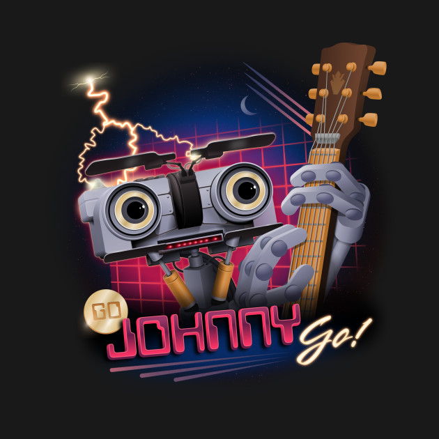 Go Johnny Go! - Short Circuit - T-Shirt | TeePublic