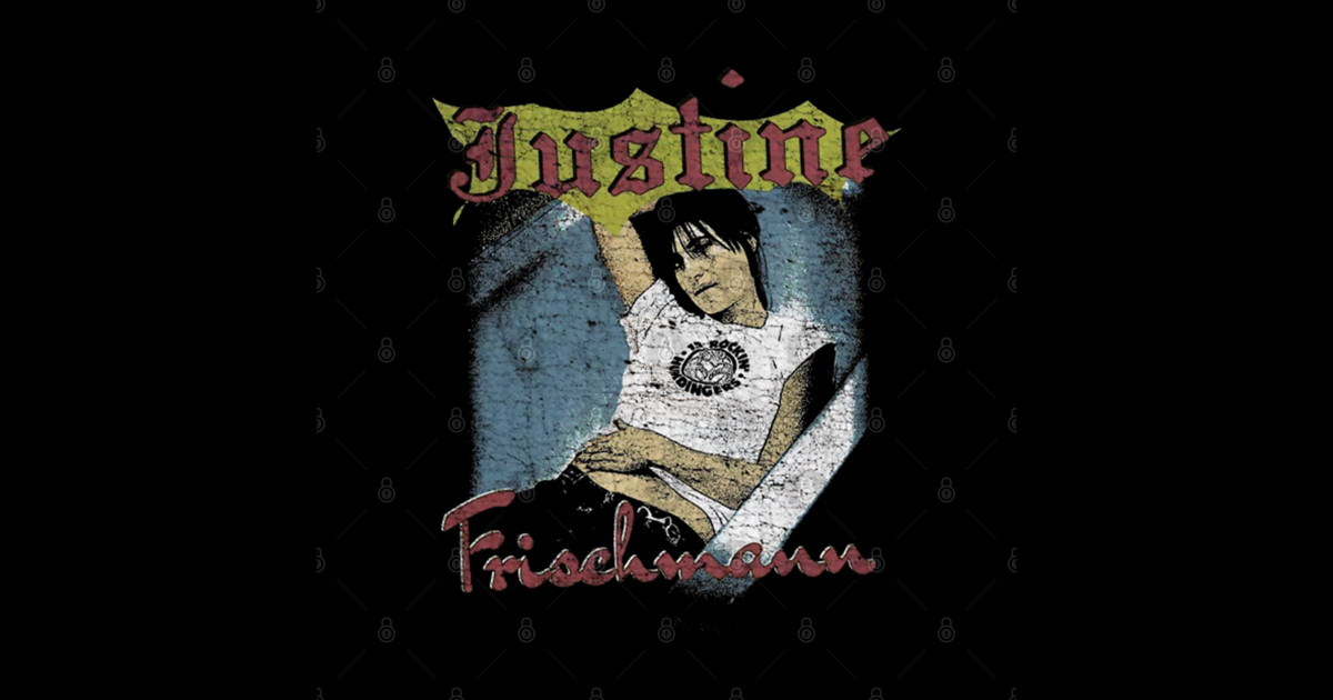 Justine Frischmann 1990 Vintage - Justine Frischmann - Sticker | TeePublic