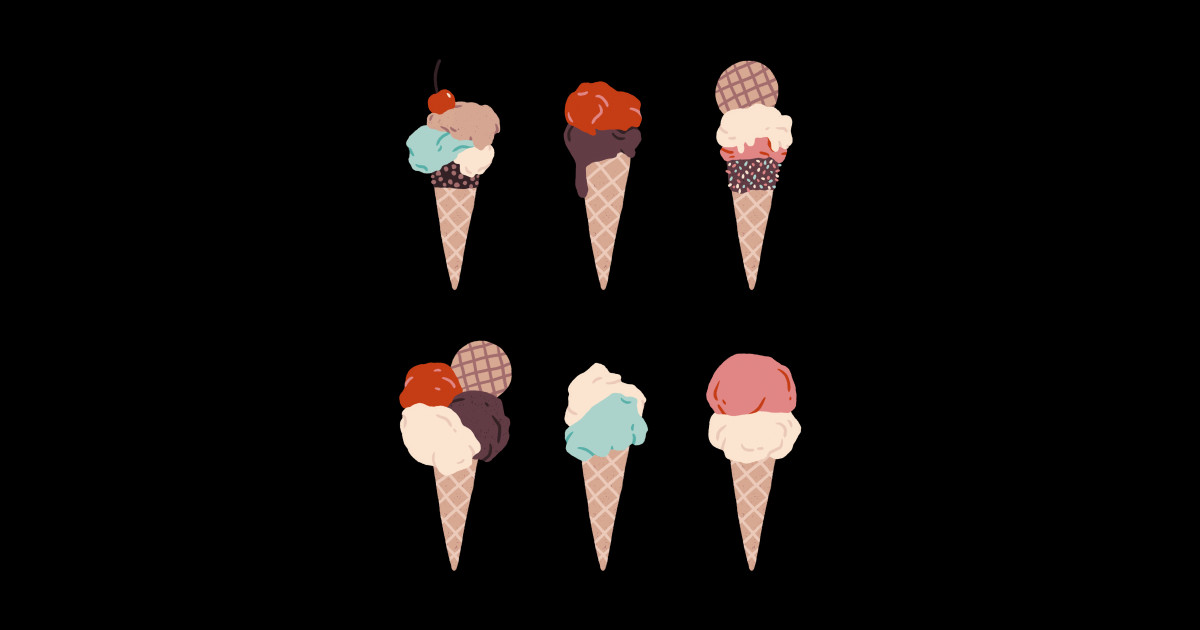 Gelato - Ice Cream - Sticker | TeePublic