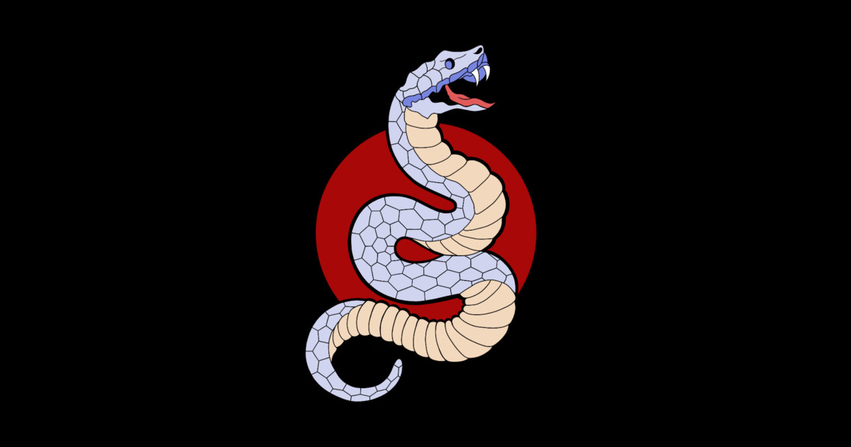 Big red snake - Snakes - Sticker | TeePublic