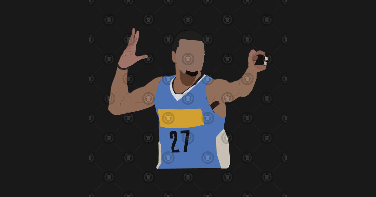 Jamal Murray - Blue Arrow - Nba - T-Shirt | TeePublic