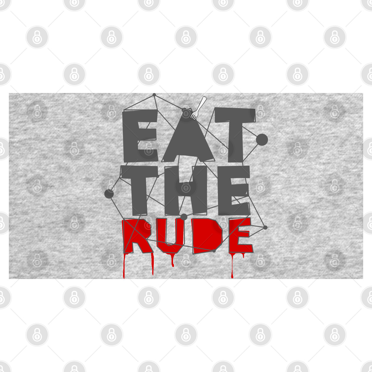 Eat The Rude - Hannibal - T-Shirt | TeePublic