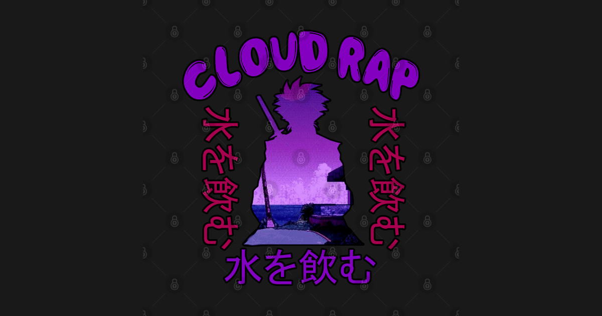 Cloud Rap - Rare Japanese Vaporwave Aesthetic - Cloud Rap - T-Shirt ...