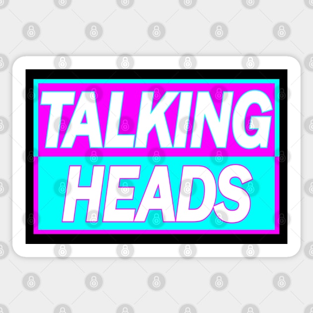 Talking Heads - Talking Heads - Sticker | TeePublic