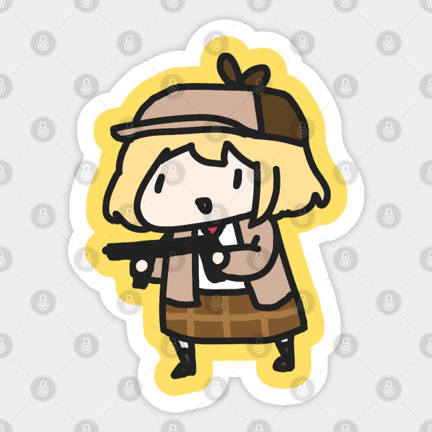 Smol Ame Hololive - Smol Ame - Sticker | TeePublic