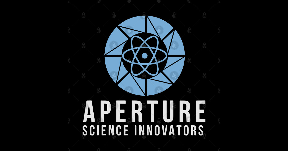 Aperture Science - Portal - T-Shirt | TeePublic